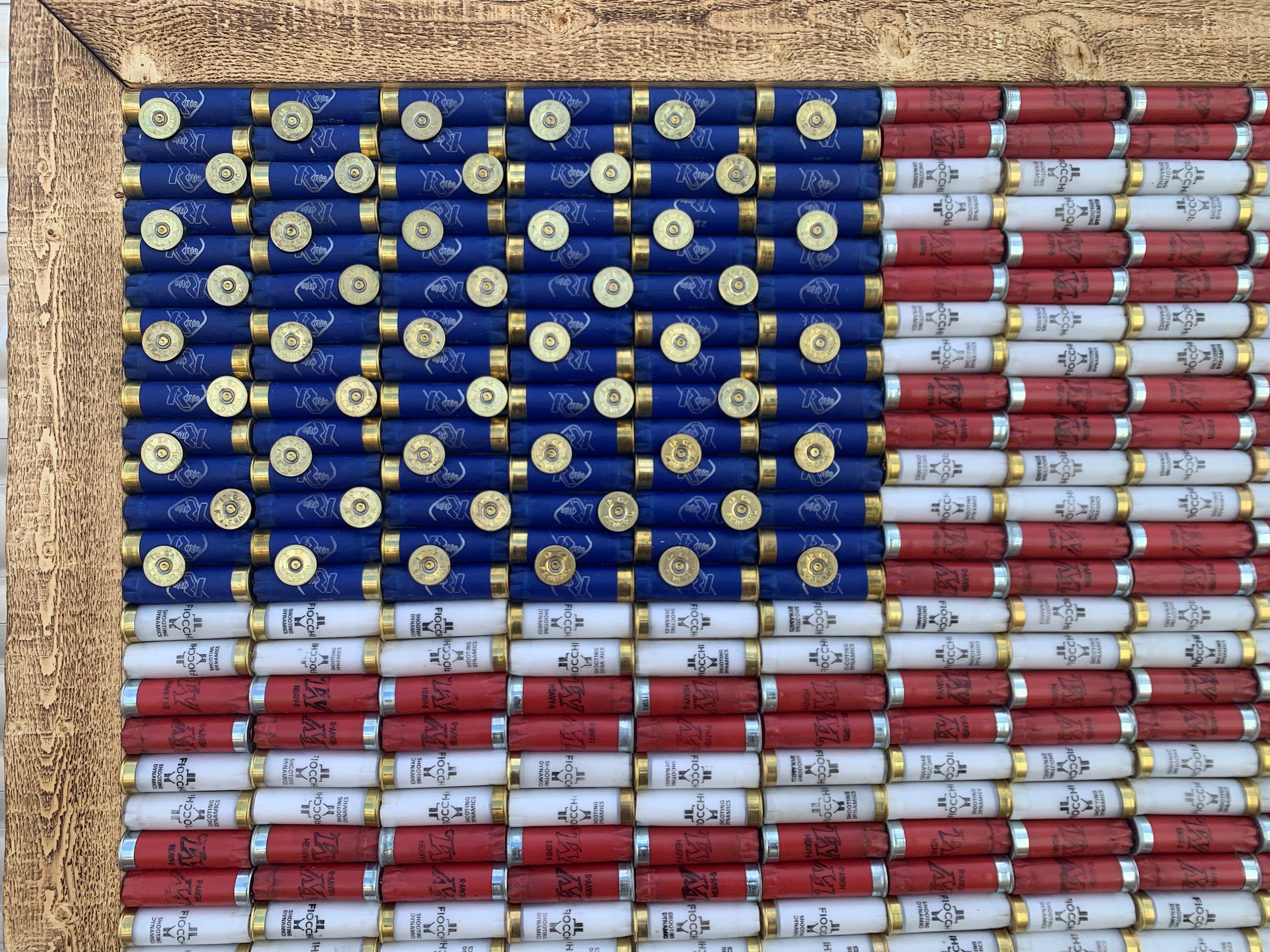 Extra Large Shotgun Shell American Flag – CraftySistersCorner