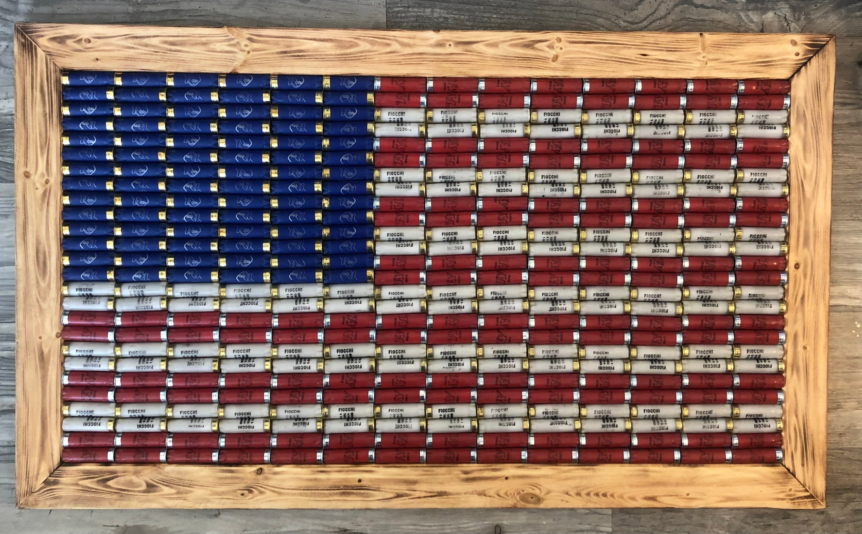 Extra Large Shotgun Shell American Flag – CraftySistersCorner