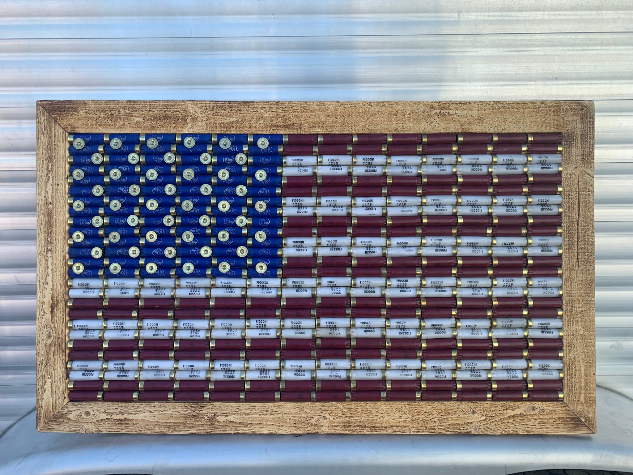 Extra Large Shotgun Shell American Flag – CraftySistersCorner