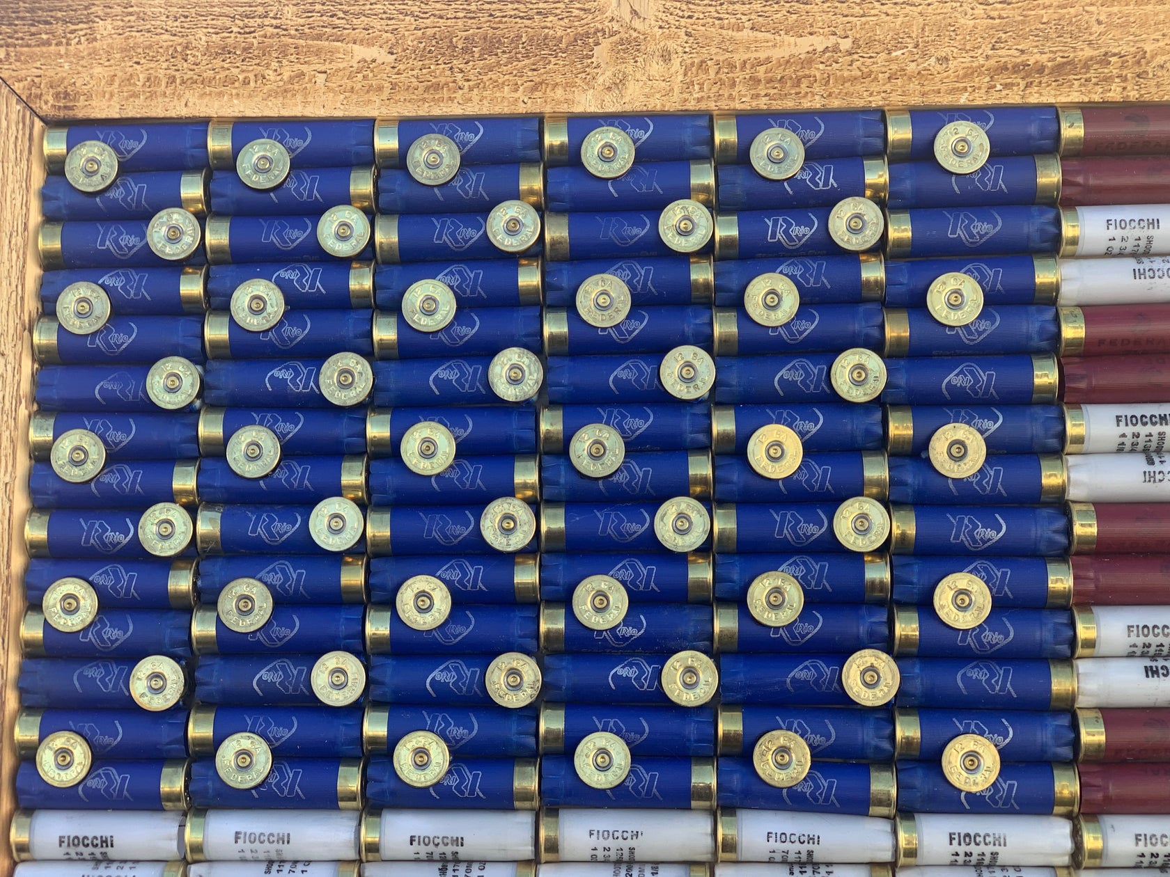 Extra Large Shotgun Shell American Flag – CraftySistersCorner