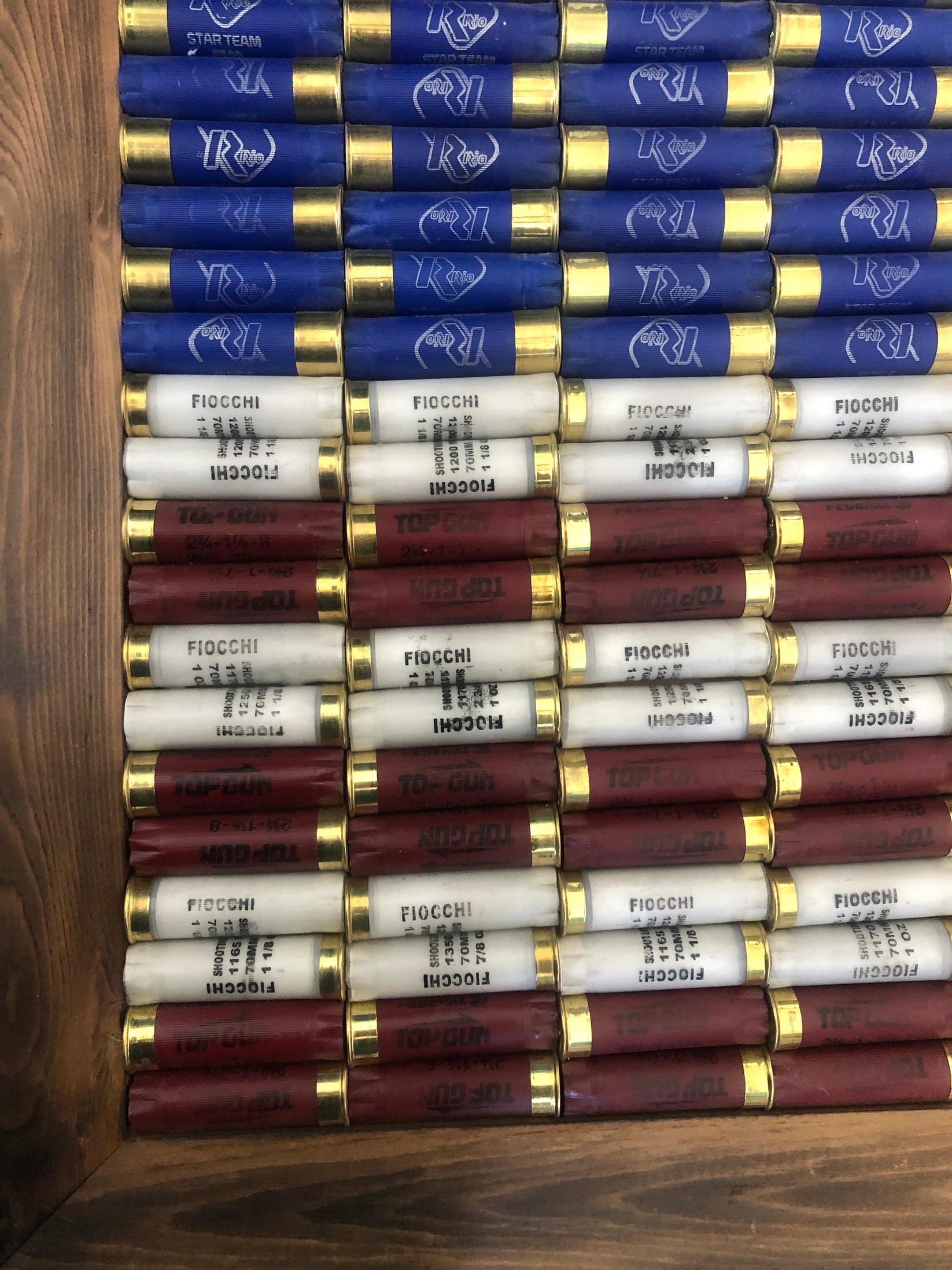 Extra Large Shotgun Shell American Flag – CraftySistersCorner