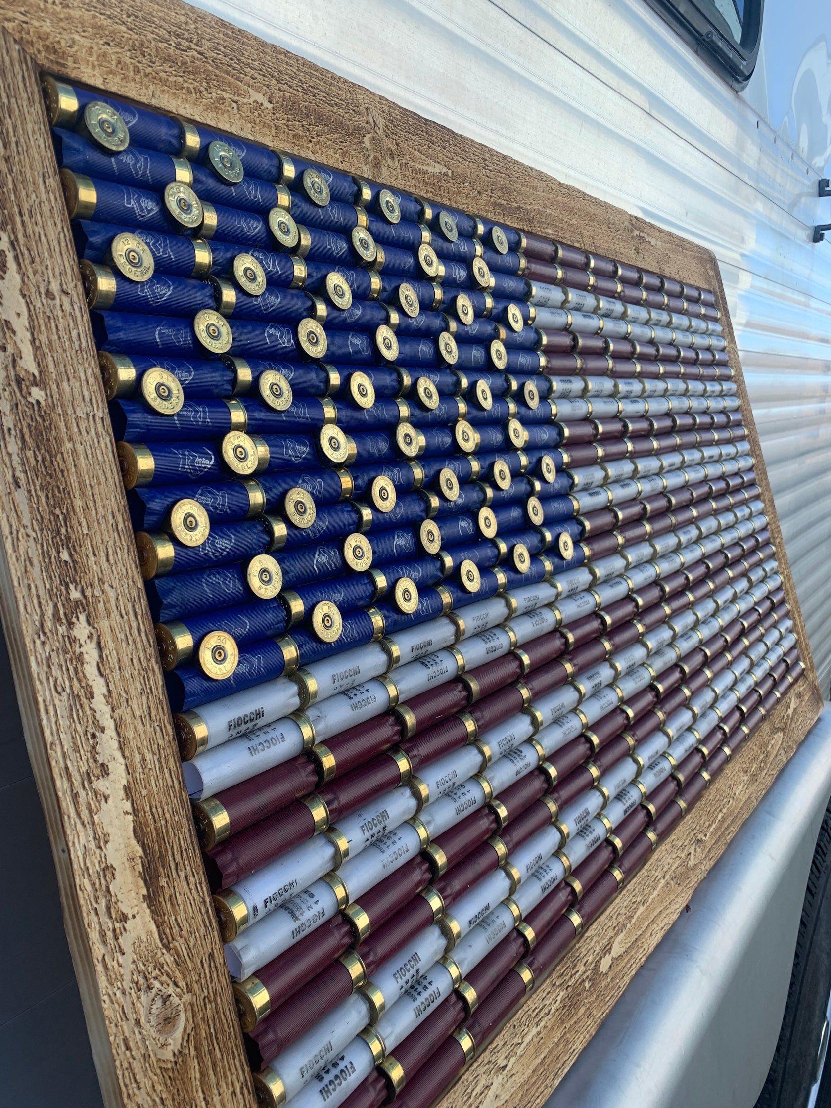 Extra Large Shotgun Shell American Flag – CraftySistersCorner