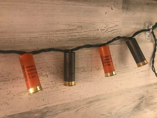20 count 12 gauge shotgun shell lights with LED bulbs – CraftySistersCorner