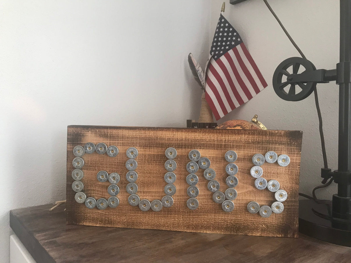 Shotgun Shell Sign – CraftySistersCorner